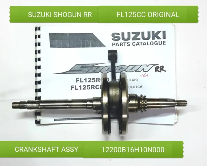 Suzuki Shogun RR (FL125-RC) Crankshaft Assy Ori 100% | Lazada
