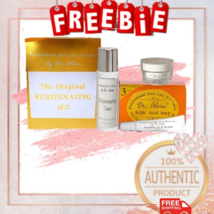 DR ALVIN REJUVENATING SET FIRST AND ORIGINAL [COMPLETE SET] BOX | Lazada PH