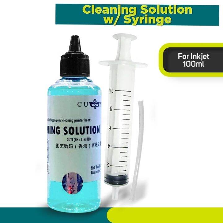 Quality product Promo 00ml Cleaning Solution for Inkjet Printer Syringe ...
