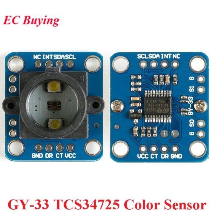 Gy 33 Tcs34725 Color Sensor Identify Recognition Sensors Module Replace Tcs230 Tcs3200 Gy 33 