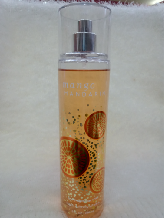 ORIGINAL BATH & BODY WORKS MANGO MANDARIN FINE FRAGRANCE MIST 236 mL ...