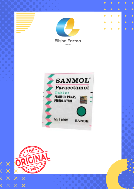 Sanmol Tablet / Sanmol Forte Tablet (Strip 4 Tablet) - Sanmol ...