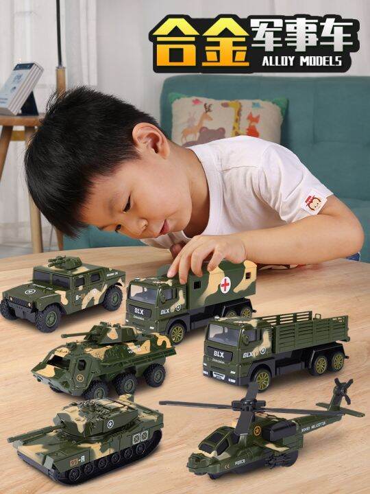 【Ready Stock】🌈 ys pu ertia tank toy set oy armored budozer excavator ...