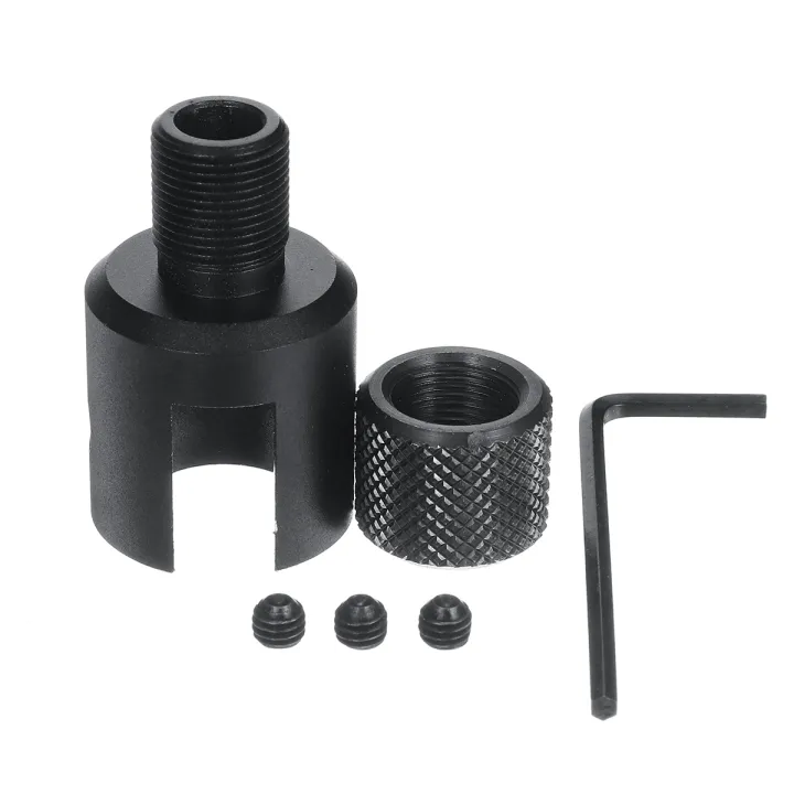 Barrel End Threaded Adapter 1/2X28สำหรับ Ruger 10/22 Thread Adapter CNC ...