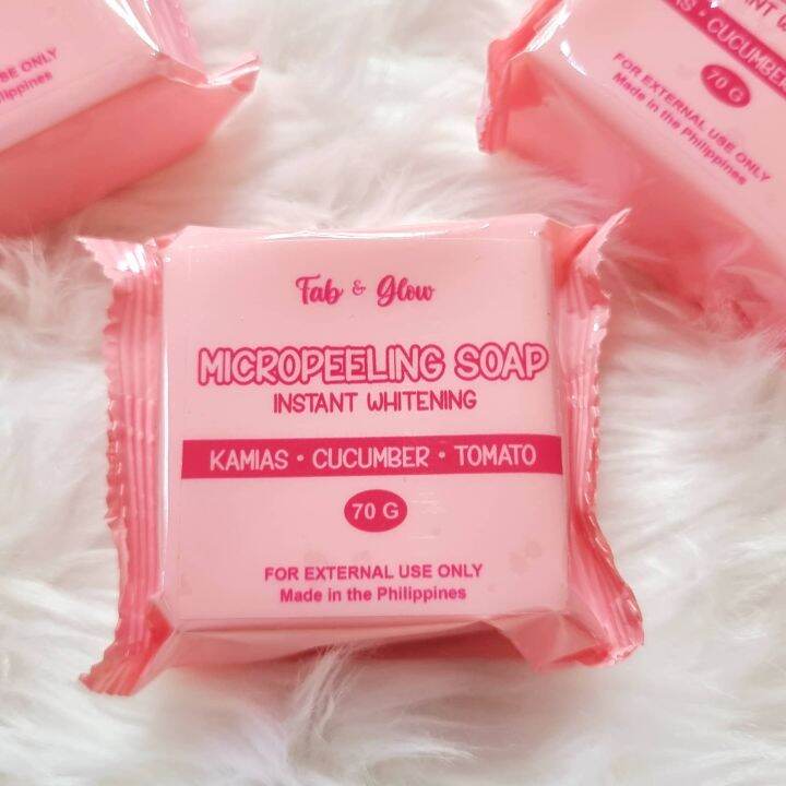 Micro Peeling Soap Instant Whitening Micropeeling Body Soap by Fab ...
