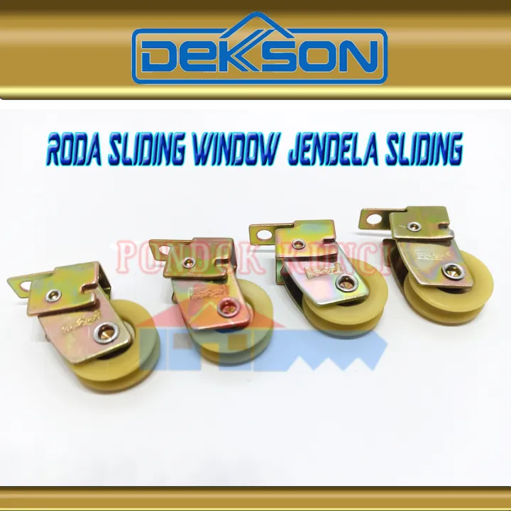 Roda Sliding Ekonomi Window Dekson Roda Sliding Jendela Siding Dekkson ...