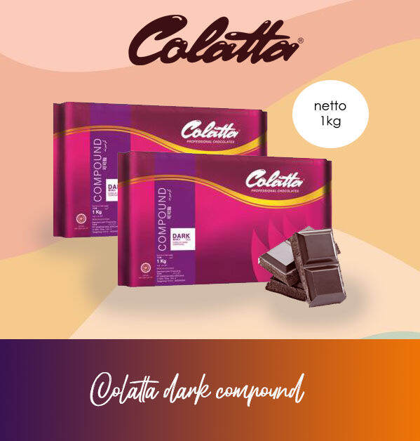 1kg coklat dark compound colatta | Lazada Indonesia