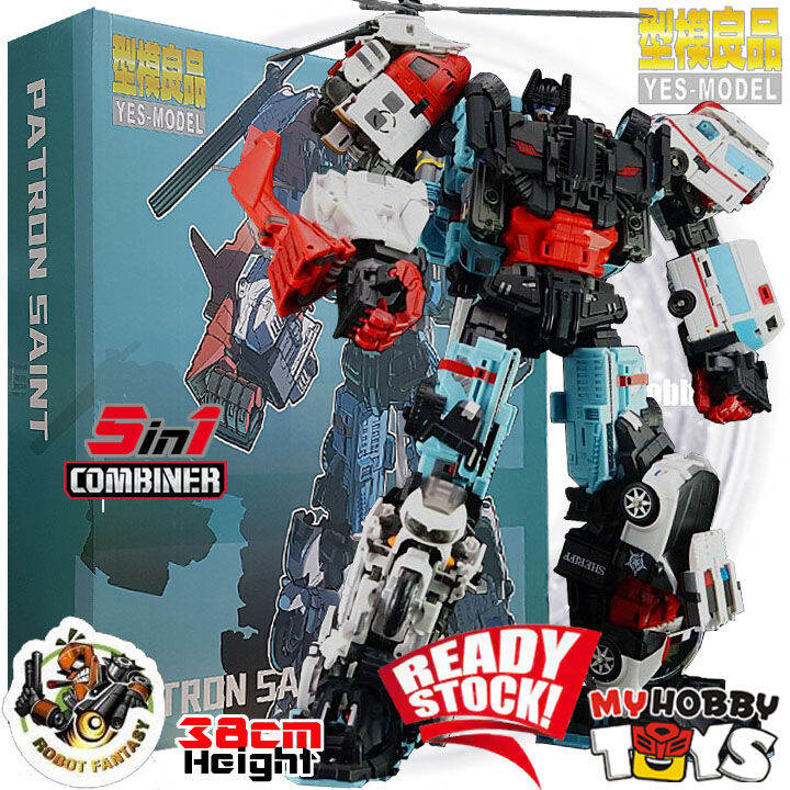 Yes Model Transformable Robot - Patron Saint ( KO Oversize Maketoys MTCM-04 Guardia Defensor ...