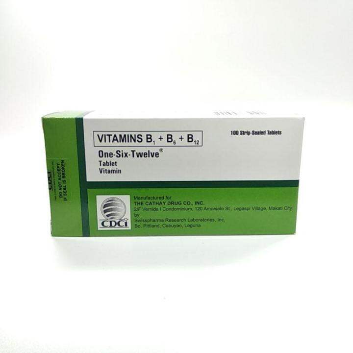 One-Six-Twelve Tab 100's | Lazada PH