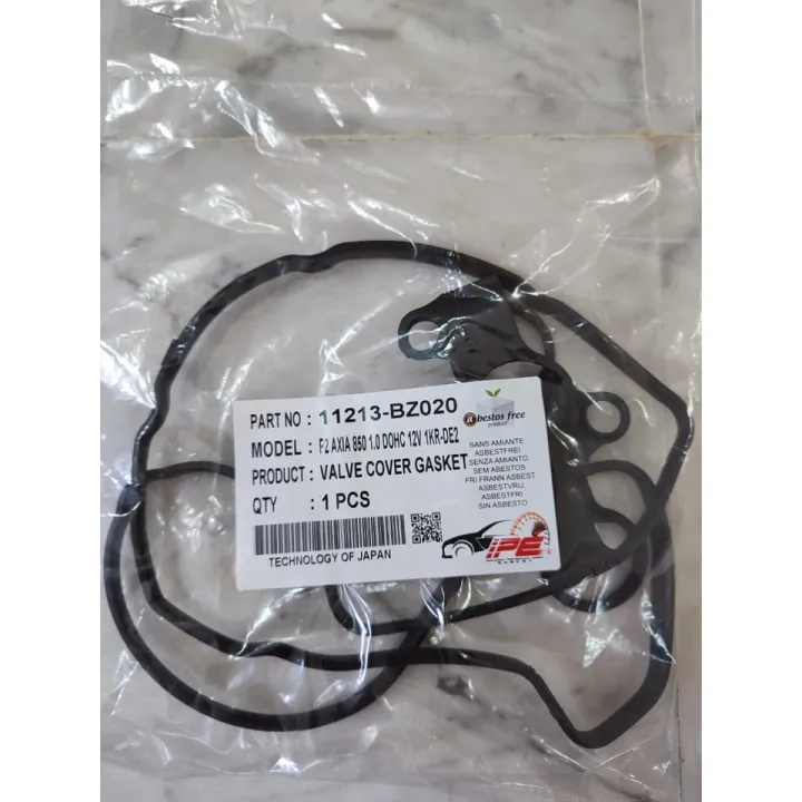 VALVE COVER GASKET T2 PERODUA AXIA 1.0 | Lazada
