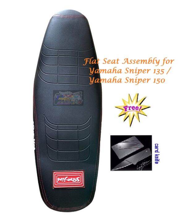 Somjin - Flat Seat Assembly for Yamaha Sniper 135 / Sniper 150 ...