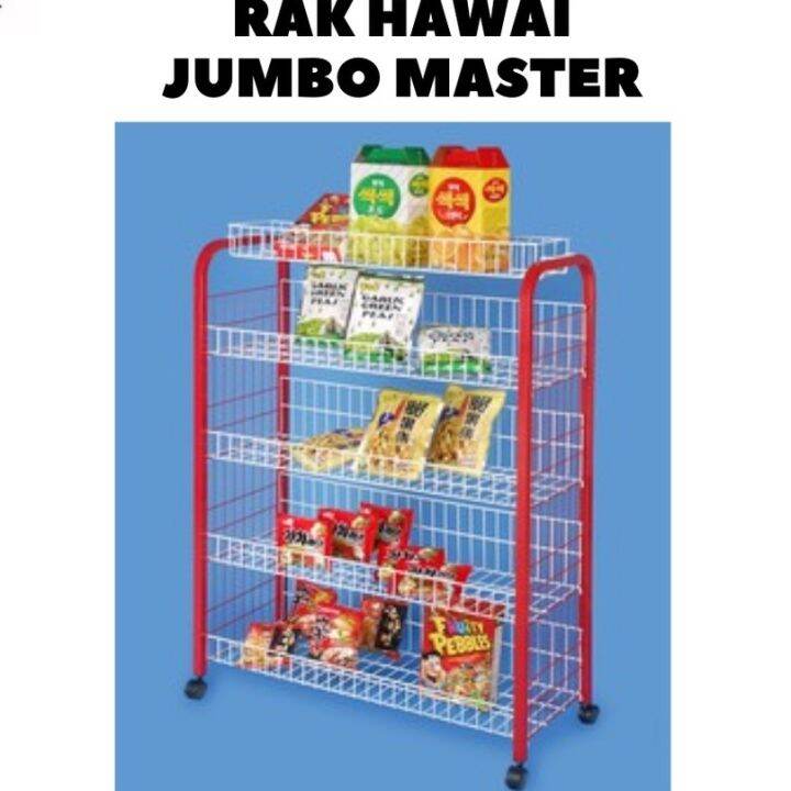Rak Snack RAK HAWAI JUMBO MASTER Display Snack Furniture Perlengkapan ...