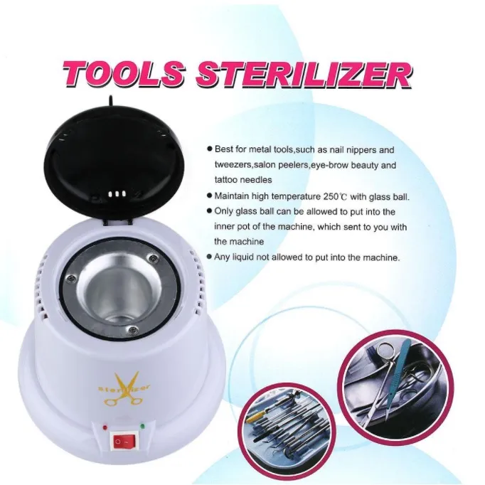 Bob Keratin Nail Art Steam Autoclave Scissor Manicure Sterilizer ...