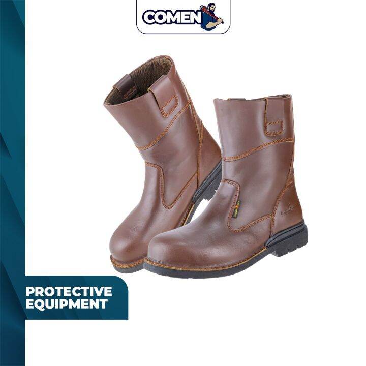 HAMMER KING'S High-Cut Boot 13005 Pull-Up Steel Toe Cap Steel Mid Plate ...