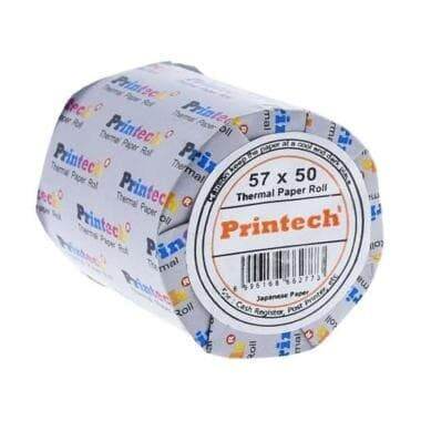 PRINTECH 57 x 50 KERTAS THERMAL PAPER KERTAS KASIR KERTAS STRUK - 57x46 | Lazada Indonesia