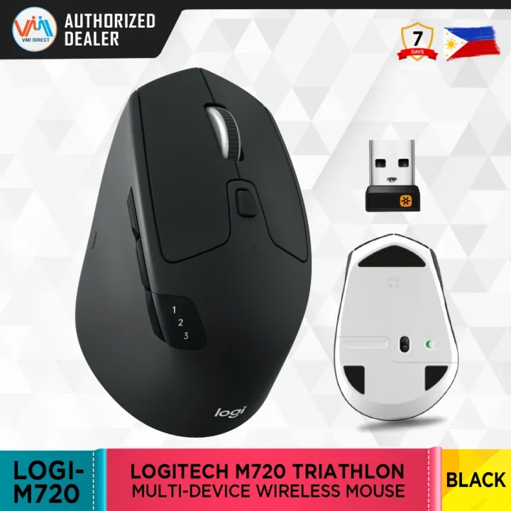 LOGITECH M720 TRIATHLON MULTI-DEVICE WIRELESS MOUSE VMI DIRECT | Lazada PH