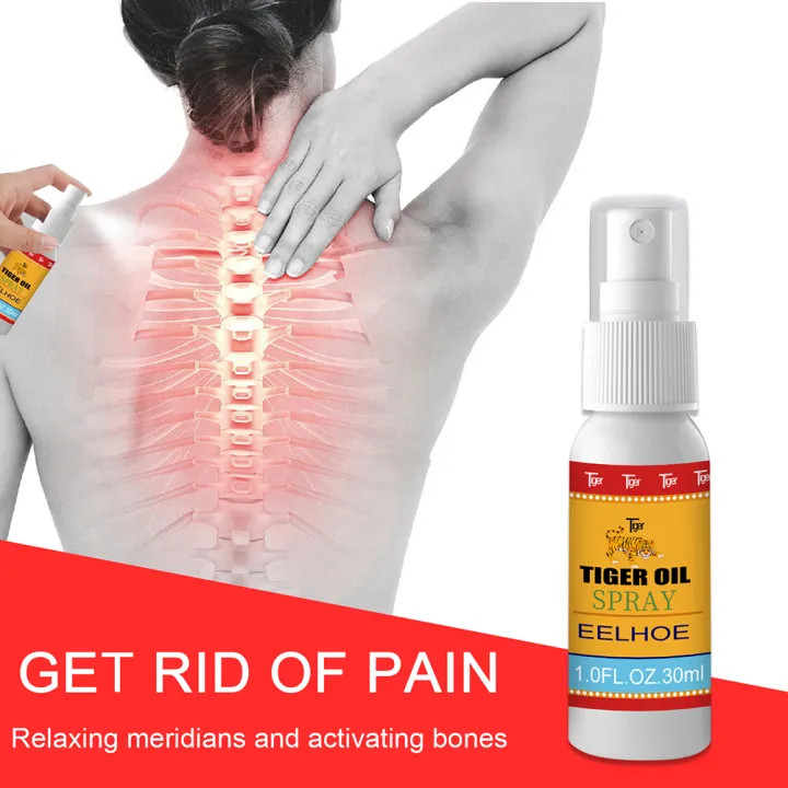30ML Tiger Oil Joint Spine Lumbar Pain Spray Pain Relief Spray Tiger ...