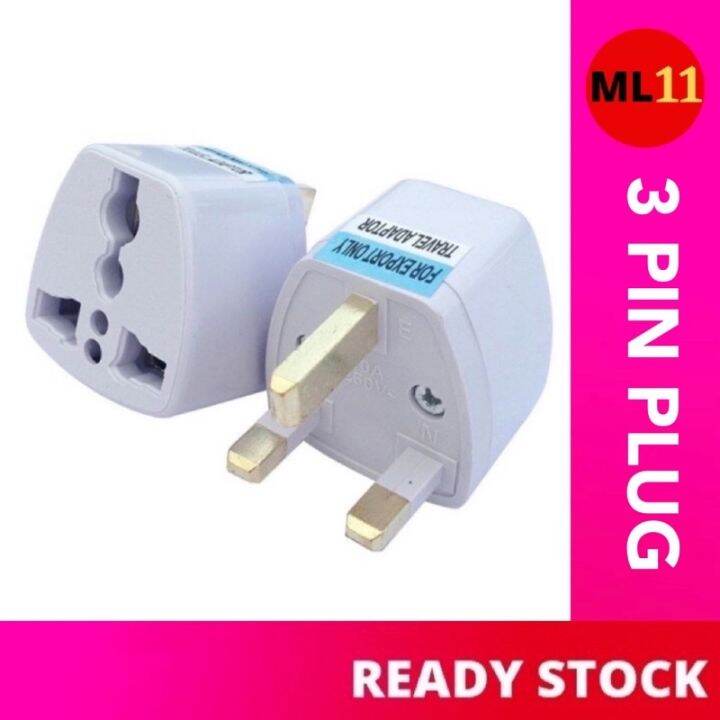 Tourism Conversion Plug Universal Adapter British Socket Adapter 3 Pin ...