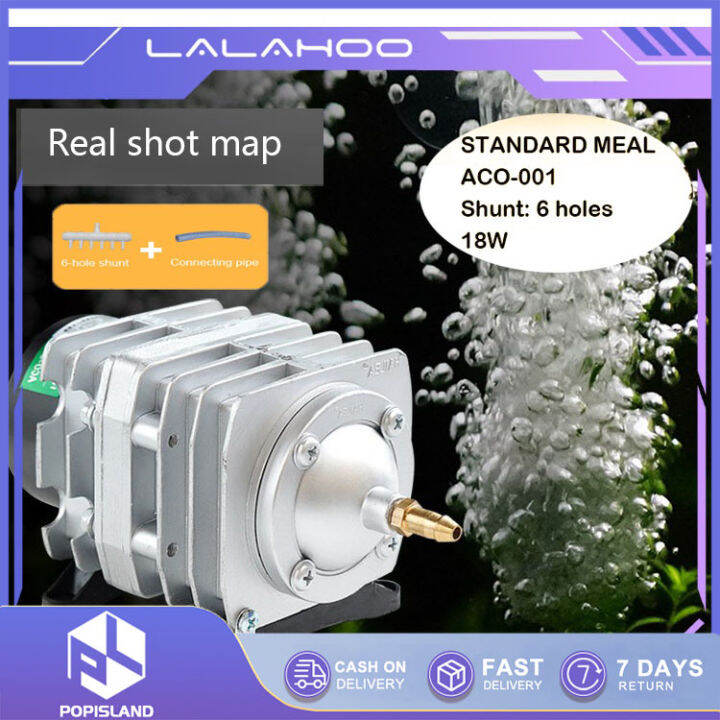 ACO 001 Pompa Udara Aquarium Aerator Pompa Air Aquarium mesin gelembung ...