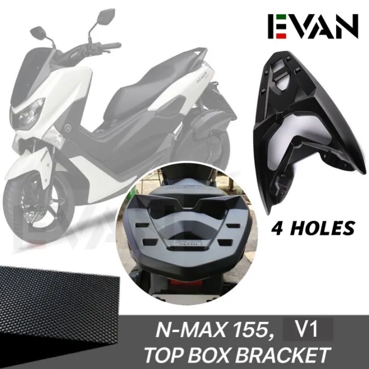 Nmax 155 V1 4Holes Rear Bracket Top Box Bracket Heavy Duty Made in ...