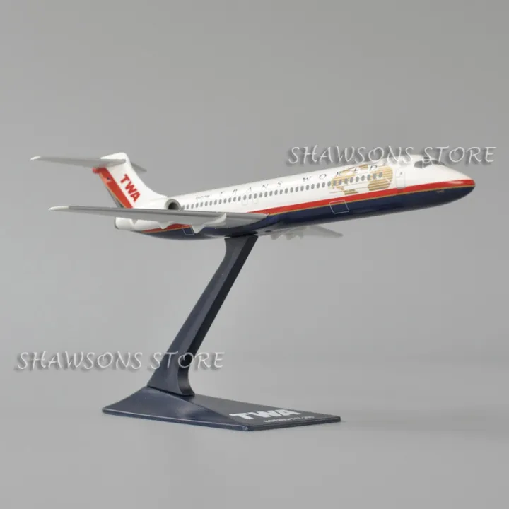 1:200 Scale Aircraft Model Toy Trans World Airlines TWA Boeing 717-200 ...