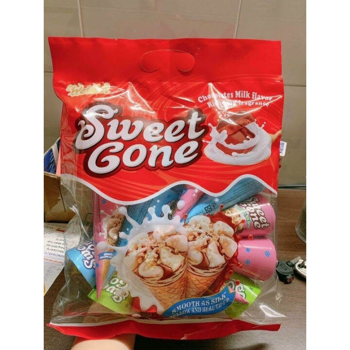 [ Sẵn hàng ] Bánh Ốc Quế Sweet Gone Weisiel gói 300gr mix 3 vị siêu ...