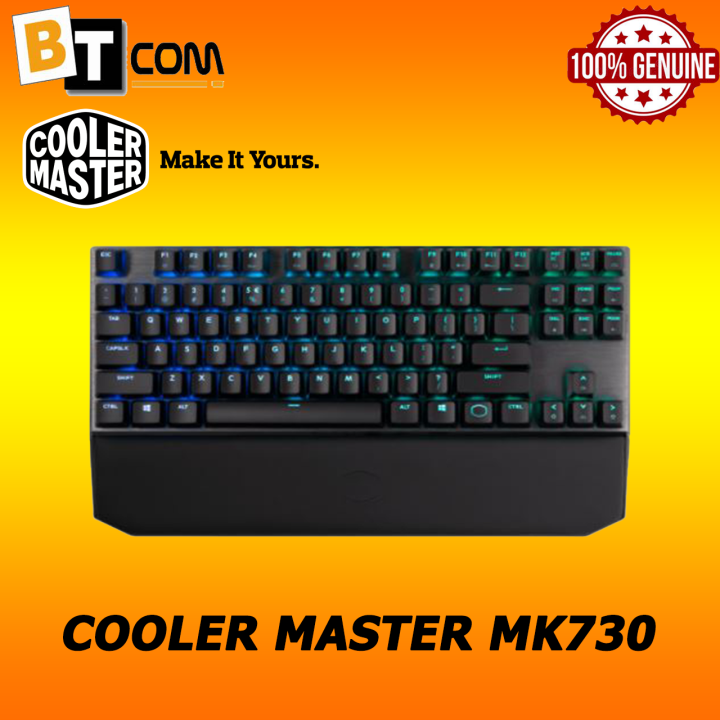 Cooler Master MK730 Tenkeyless Gaming Mechanical Keyboard MK-730-GKCM1 ...