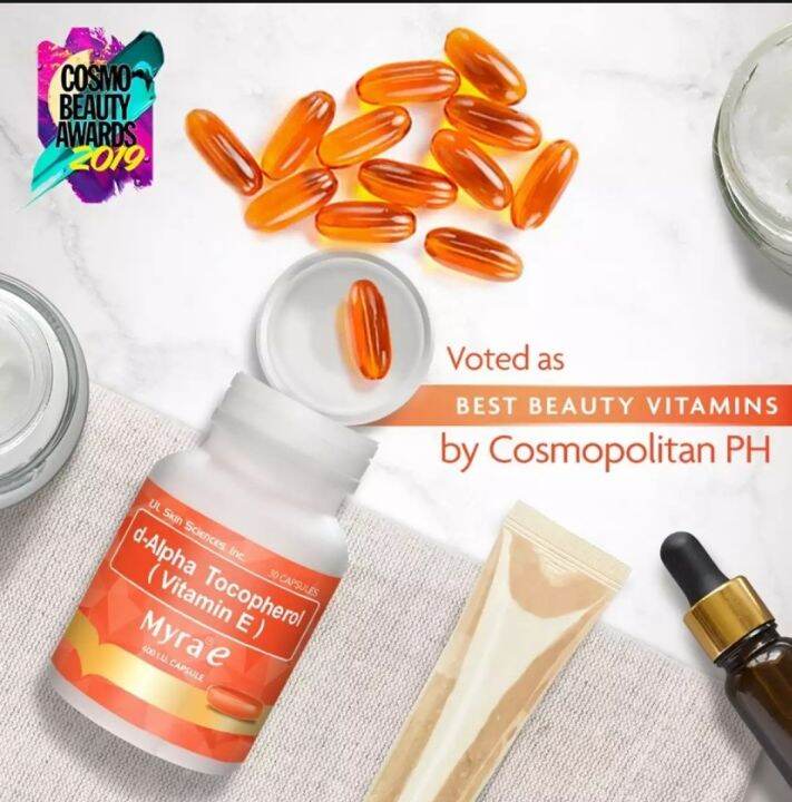 Myra e 400 IU 30 Capsules ORGINAL | Lazada PH