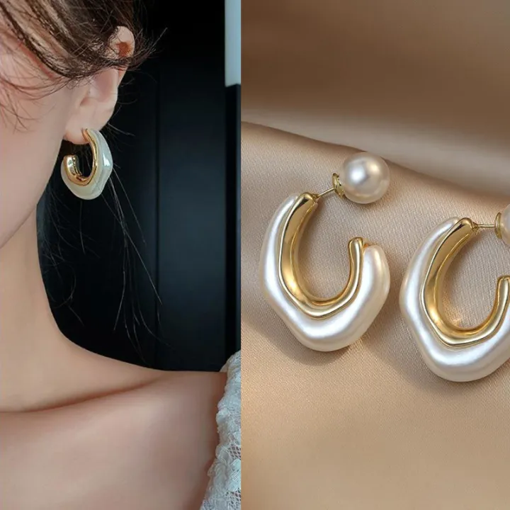 เข็มเงิน925 2022เครือข่ายผลิตภัณฑ์ใหม่ซอกต่างหูสุทธิสีแดง Ins ลมต่างหูต่างหูบุคลิกภาพเกาหลีที่ ...