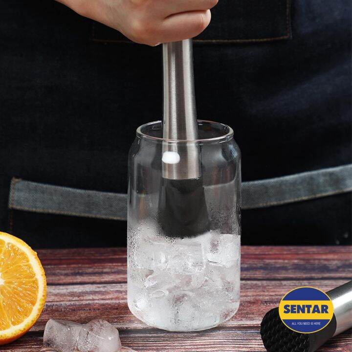 100% Ready Stock Japan KM Muddler Stainless Steel Ice Breaker Ice ...