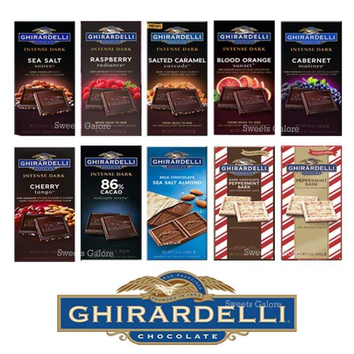 Ghirardelli Chocolate Bars With Free Premium Box | Lazada PH