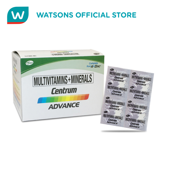 CENTRUM Advance Multivitamins + Minerals 1s | Lazada PH