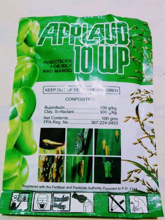 APPLUAD 10 WP BUFROFEZIN SURFACTANT INSECTICIDE (100 GRMS) BY JARDINE | Lazada PH