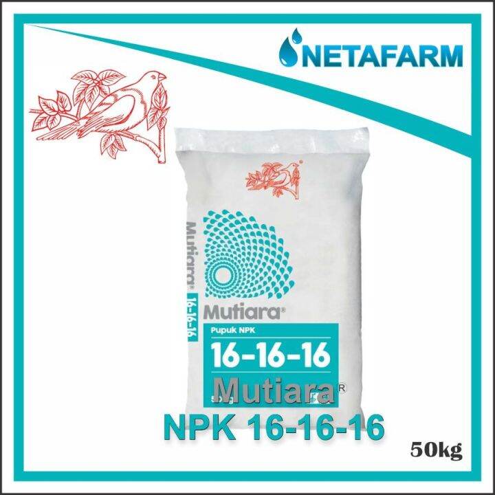 PUPUK MEROKE NPK Mutiara 16-16-16 - Kemasan Karung 50kg | Lazada Indonesia