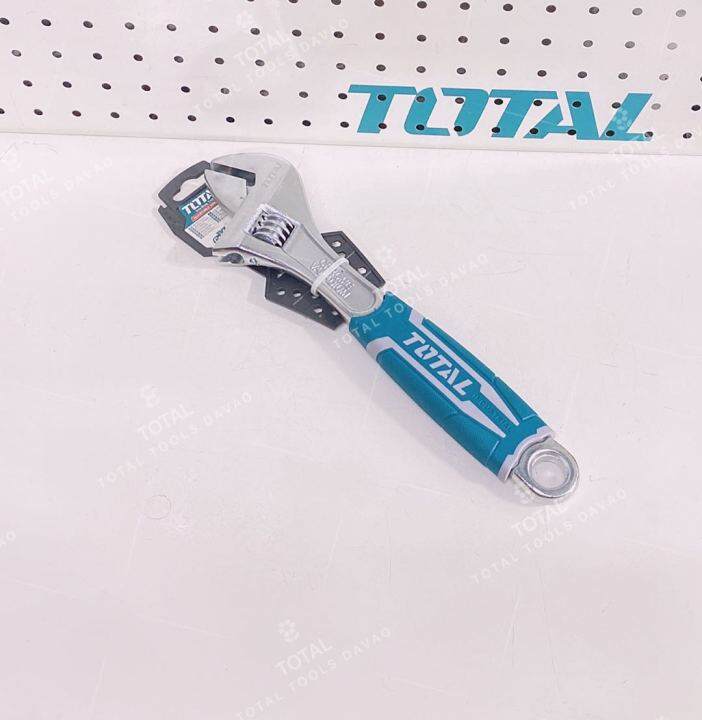 TOTAL Adjustable wrench 12" rubber THT101126 INDUSTRIAL | Lazada PH