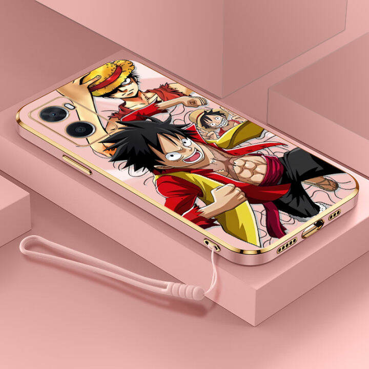 Casing OPPO A76 Phone Case One Piece New Design Plating Character ...