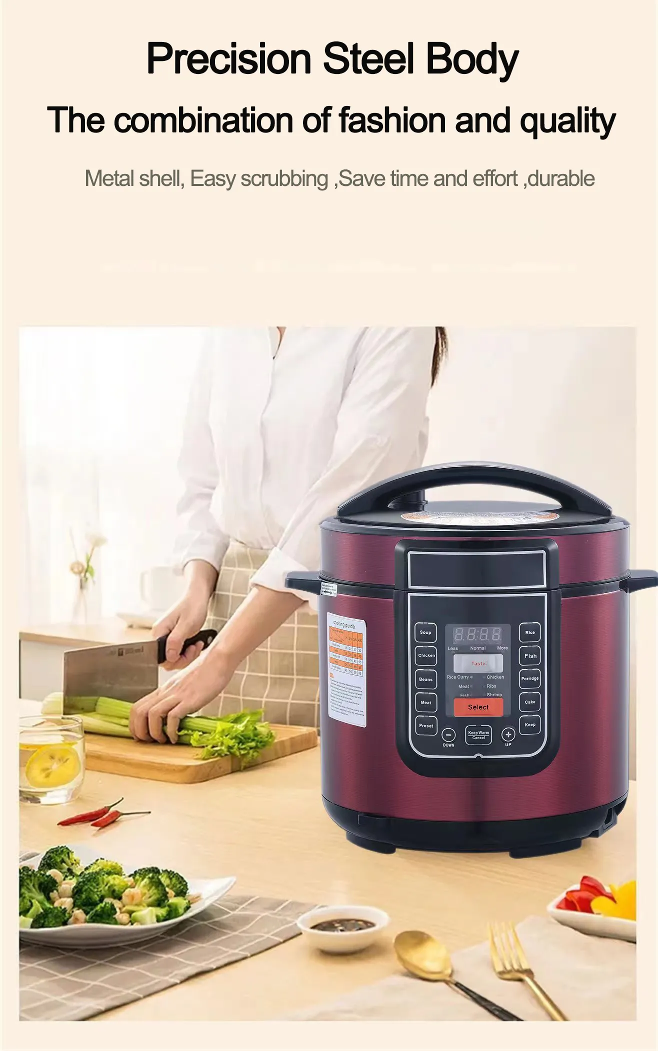 rice cooker inverter type low carb rice cooker Pressure Cooke with keep ...