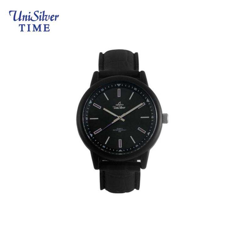 UniSilver TIME Men's Black Analog Rubber Watch KW3289-1002 | Lazada PH