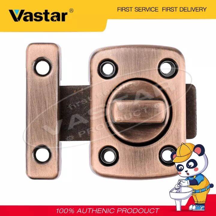 Vastar 1Pcs 52mm x 38mm Rotate Bolt Latch, Zinc Alloy Thick Anti-theft ...