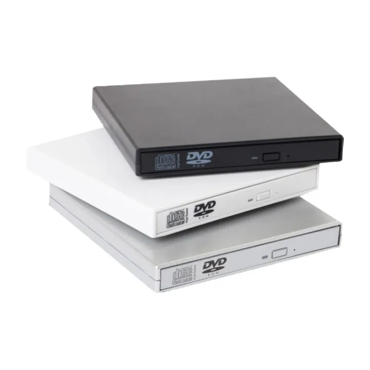 External DVD Drive Optical Drive USB 2.0 High Speed CD ROM Player CD-RW ...