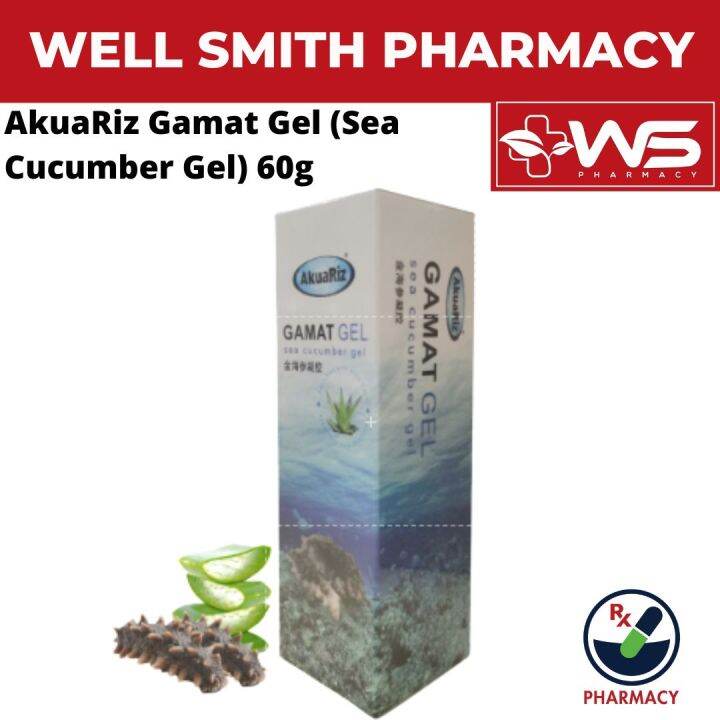 AkuaRiz Gamat Gel (Sea Cucumber Gel) 60g [READY STOCK] | Lazada
