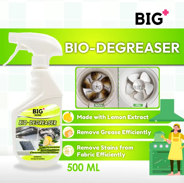 BIG Bio-Degreaser 500ml Oven Cleaner Stove Cleaner Kitchen Cleaner ...
