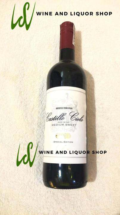 Castillo Cielo Medium Sweet Red Wine Authentic | Lazada PH