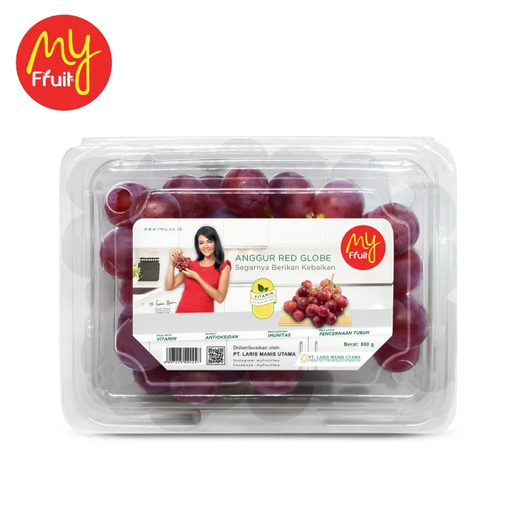 My Fruit Surabaya - Anggur Red Globe Aussie [500gr] | Lazada Indonesia