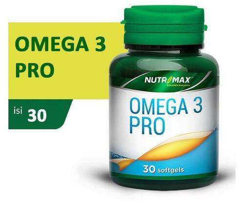 ( PRODUK DIJAMIN ASLI ) NUTRIMAX OMEGA 3 PRO MINYAK IKAN FISH OIL ...