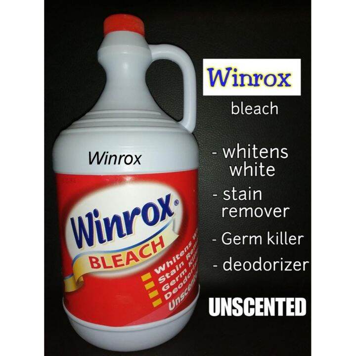 Winrox bleach unscented 1 gallon | Lazada PH