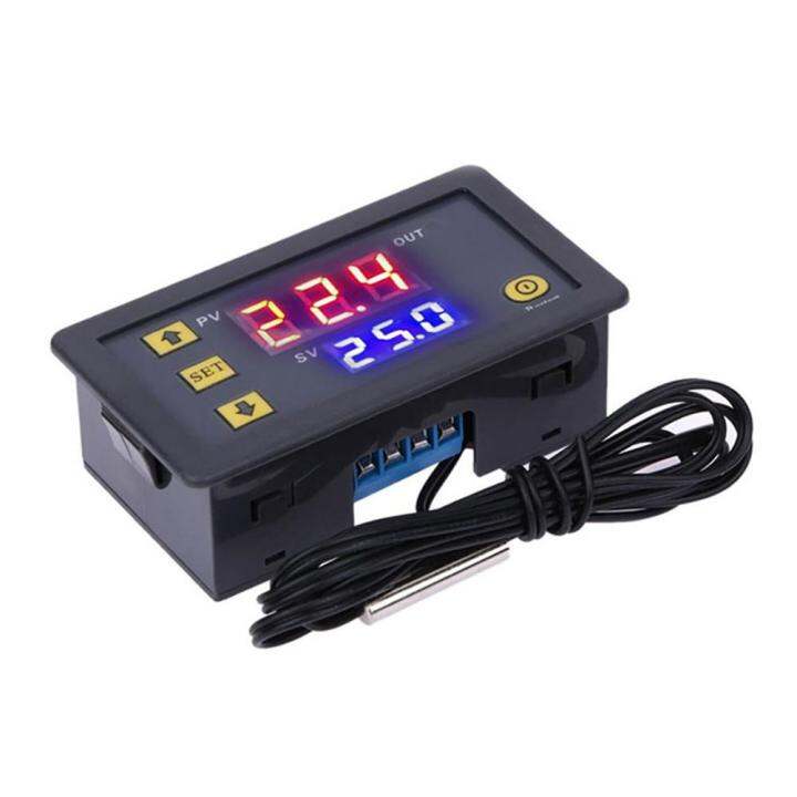 LED Display Digital Temperature Controller Thermostat With Heating ...