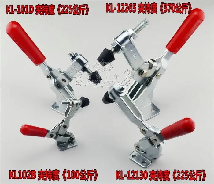Quick manual woodworking positioning fixture lock clamp clamp center ...