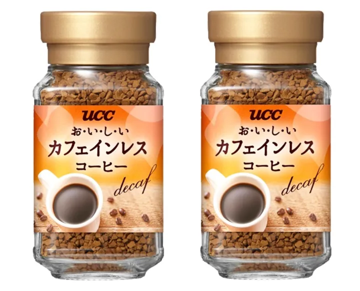UCC Decaf Instant Coffee (Japan Imported) ยูซีซี ดีคาฟ กาแฟสำเร็จรูป สกัดคาเฟอีนออก 45g. (2ขวด ...