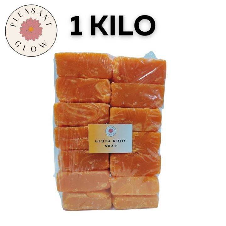 Gluta Kojic Scrap Soap 1 Kilo Bar Cut Original Authentic and Legit 1KG ...